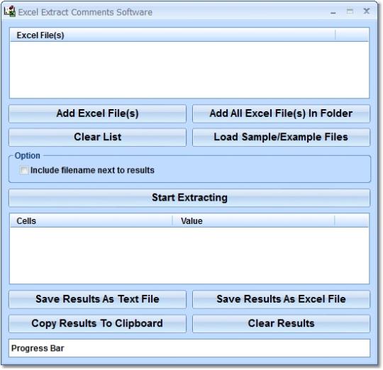 Excel Extract Comments Software Standaloneinstaller
