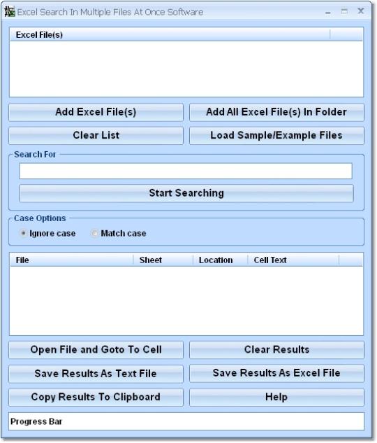 Excel Search In Multiple Files At Once Software Standaloneinstaller