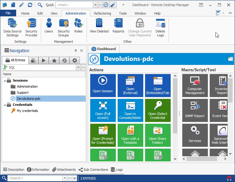 Remote Desktop Manager Standaloneinstaller