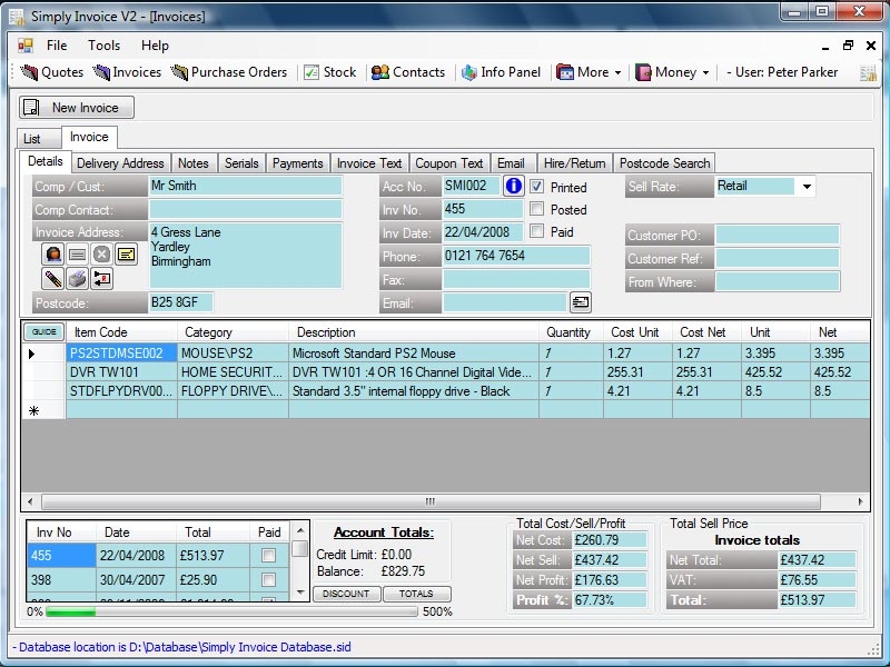 Simple Invoice Software Free Articlesgera