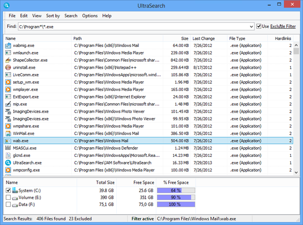 Can You Search For Shortcuts In Ultrasearch Valuesfte